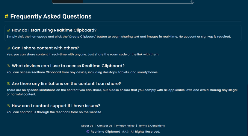 Realtime Clipboard | Projects by Ganesh Maurya